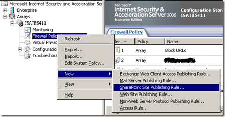 ISA + SharePoint | SharePointiando